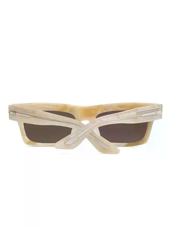 KHAITE X OLIVER PEOPLES Rectangle-frame Sunglasses
