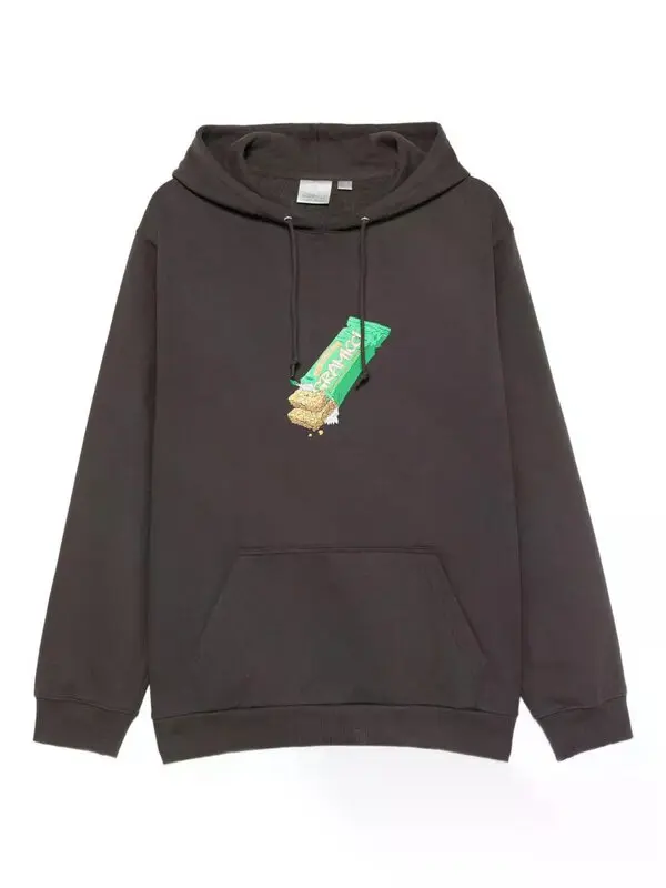 Gramicci Graphic-print Hoodie - Brown