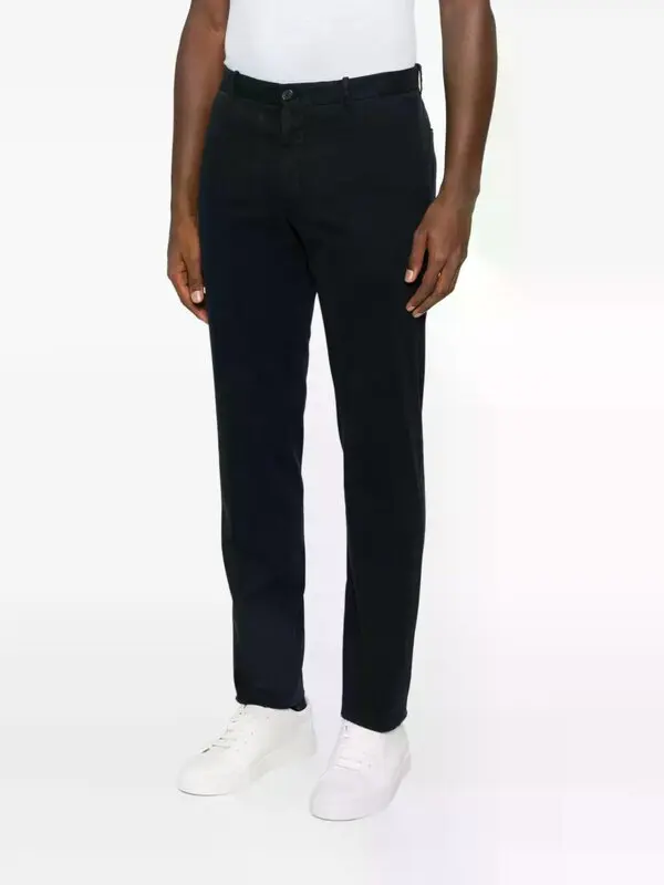 Incotex Elasticated-waist Trousers - Blue