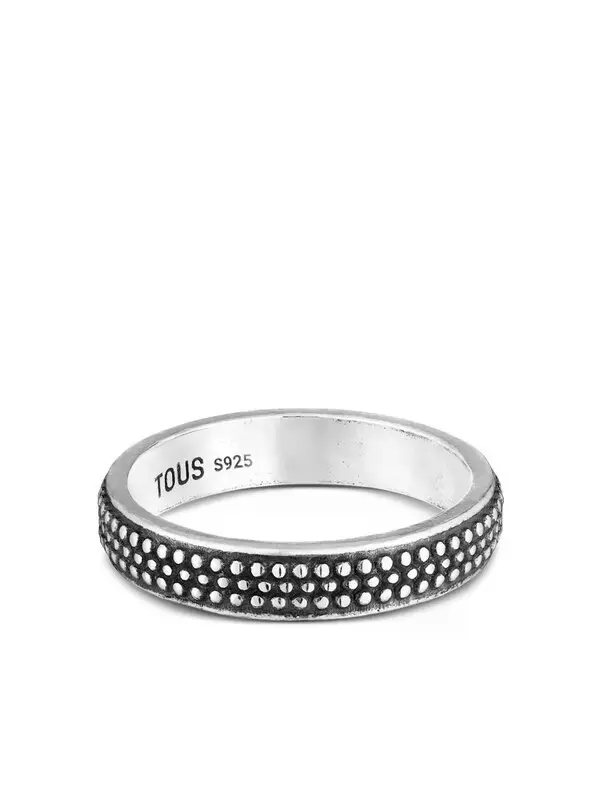 TOUS Engraved Ring - Silver