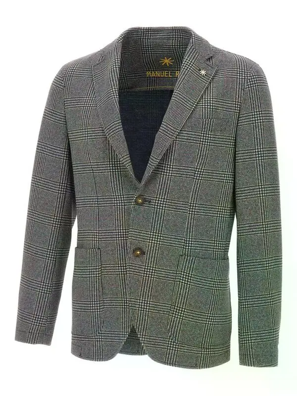 MANUEL RITZ Houndstooth-pattern Blazer