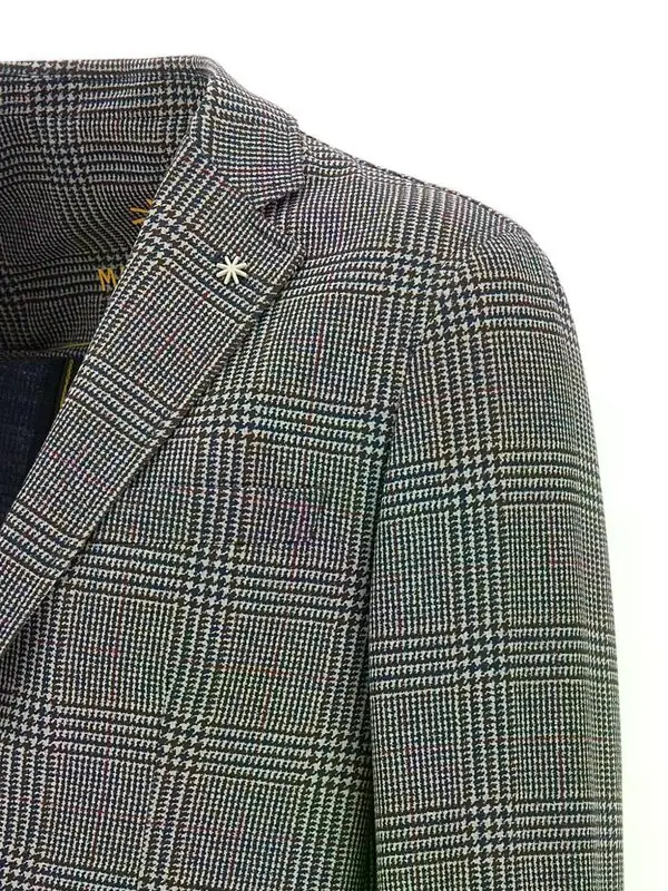 MANUEL RITZ Houndstooth-pattern Blazer