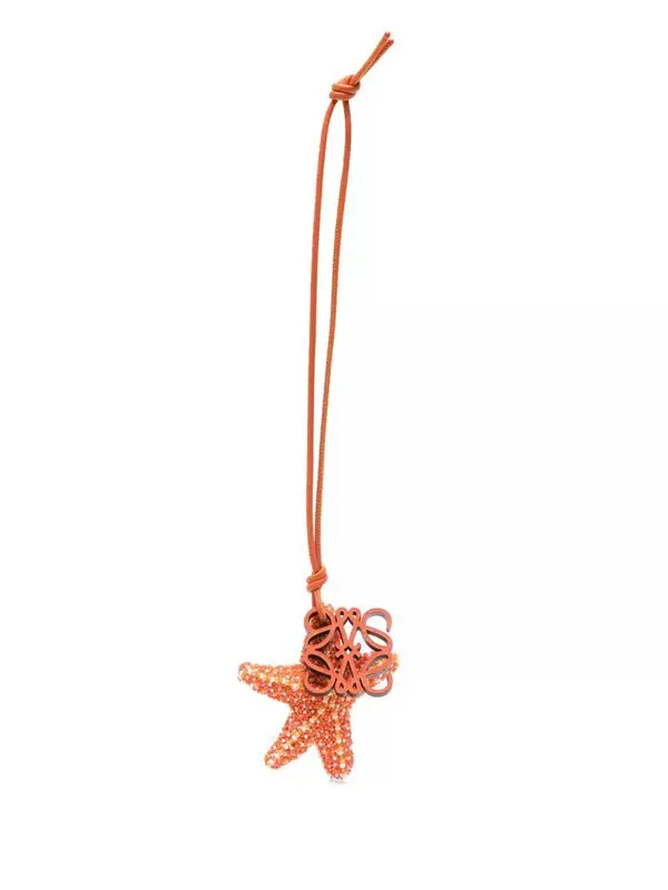 Loewe Anagram Charm - Orange