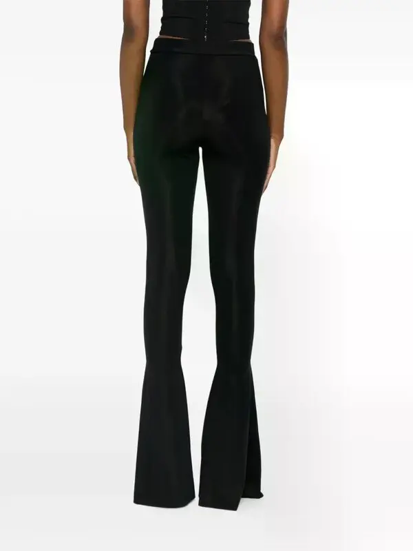 MEDEEA High-waisted Flared Trousers