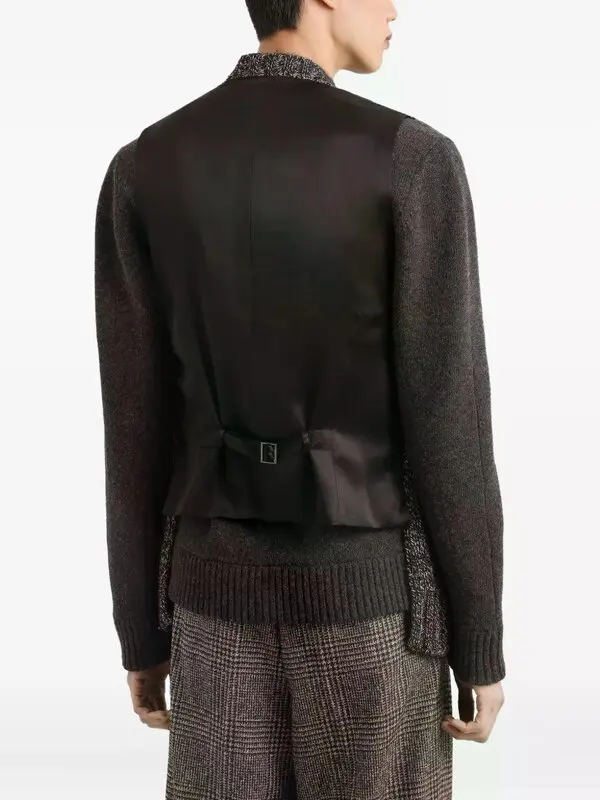 Dolce & Gabbana Button-fastening Knitted Vest