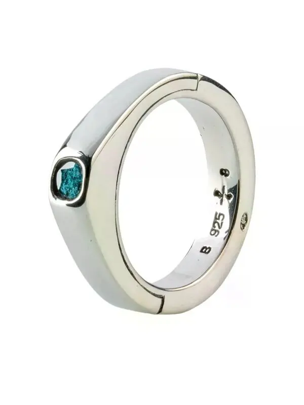 PARTS OF FOUR Sterling Sistema Diamond Ring - Silver