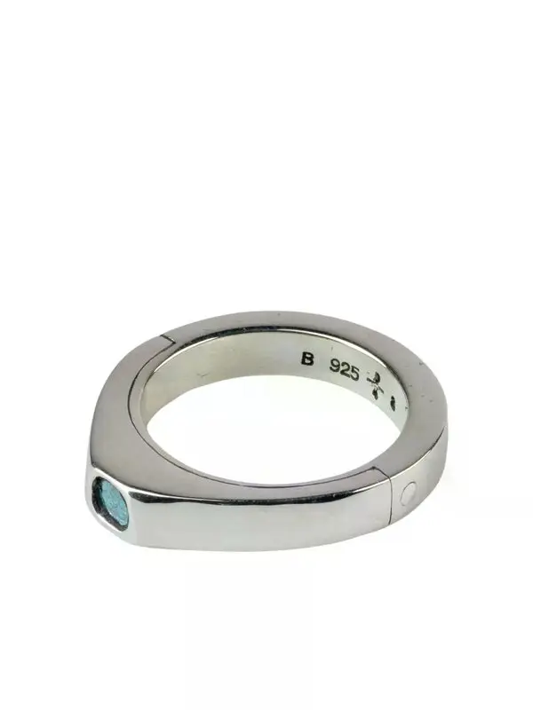 PARTS OF FOUR Sterling Sistema Diamond Ring - Silver