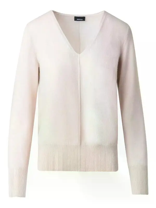 Akris V-neck Panelled Sweater