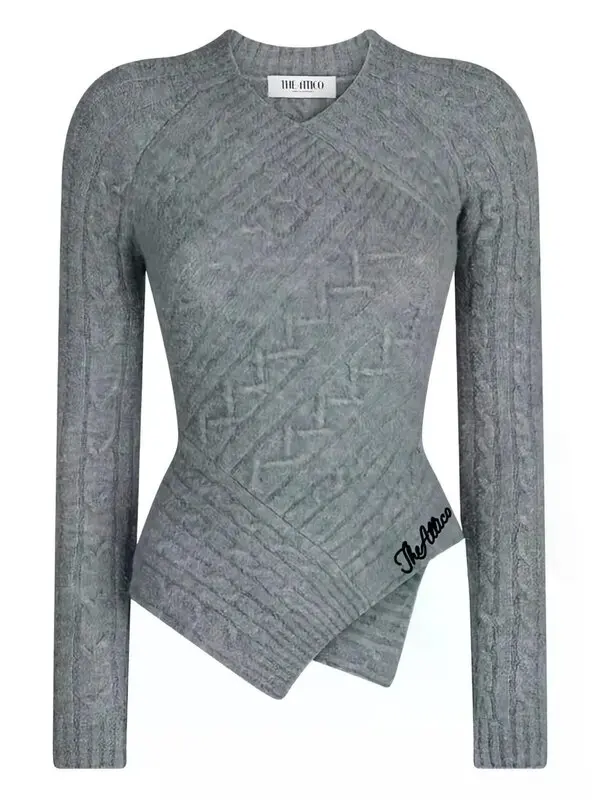 Attico Cable Knit Jumper
