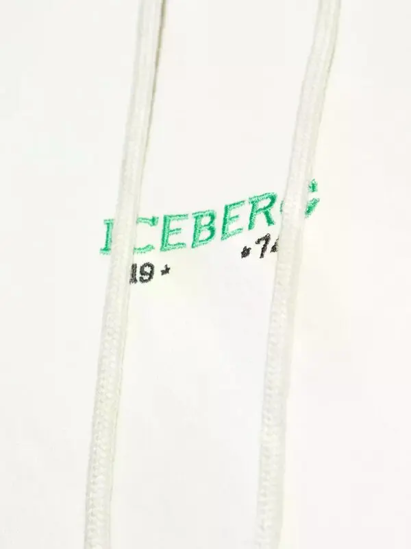 Iceberg Graphic-print Drawstring Hoodie