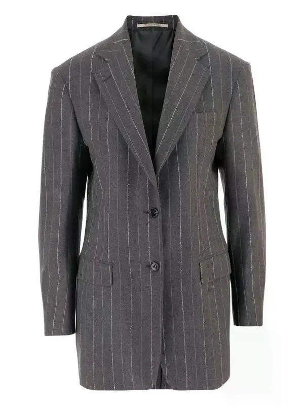 Tagliatore Striped Single-breasted Blazer