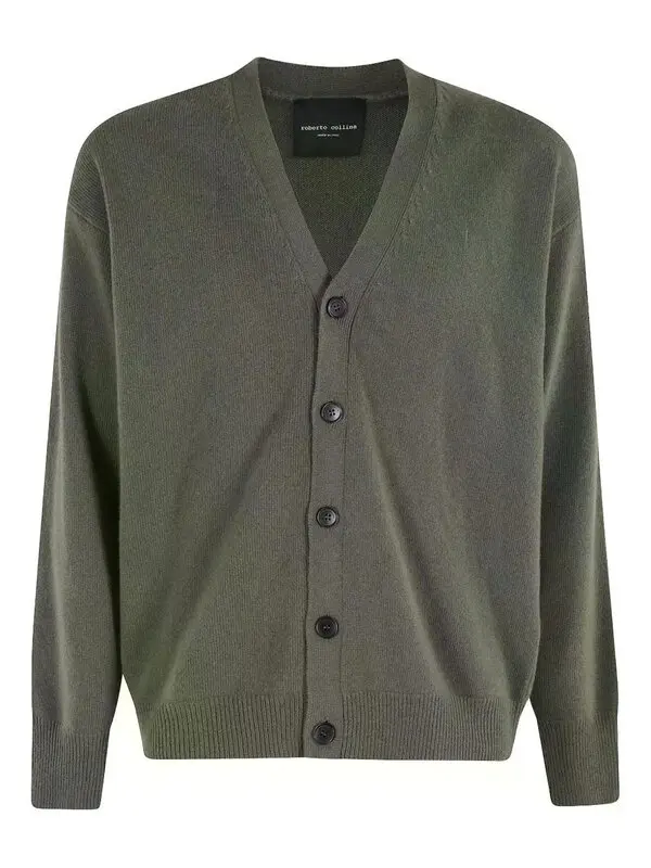 ROBERTO COLLINA Buttoned Cardigan
