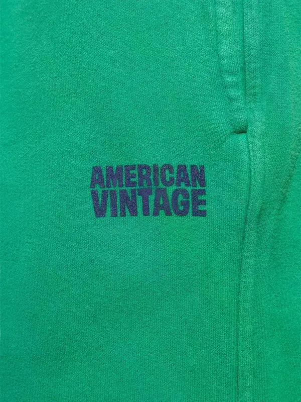 American Vintage Plizzy Logo-print Track Pants