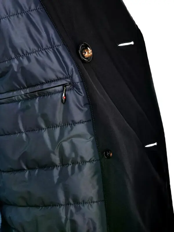 Kiton Double-breasted Raincoat
