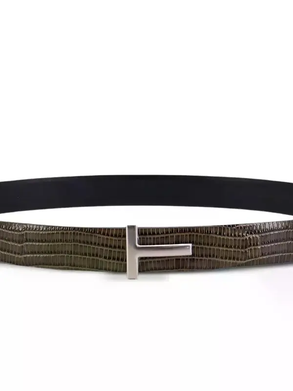TOM FORD Logo-buckle Belt
