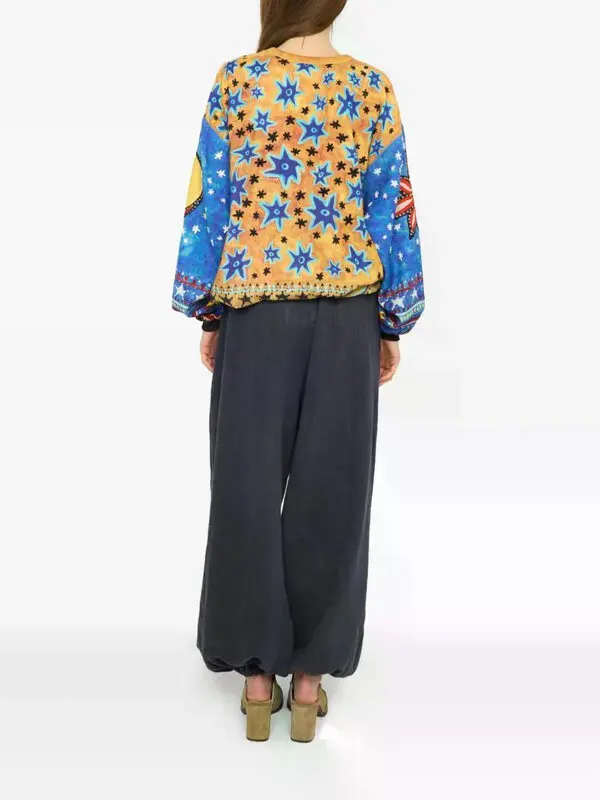 ANNTIAN Star-flower Wool Sweater