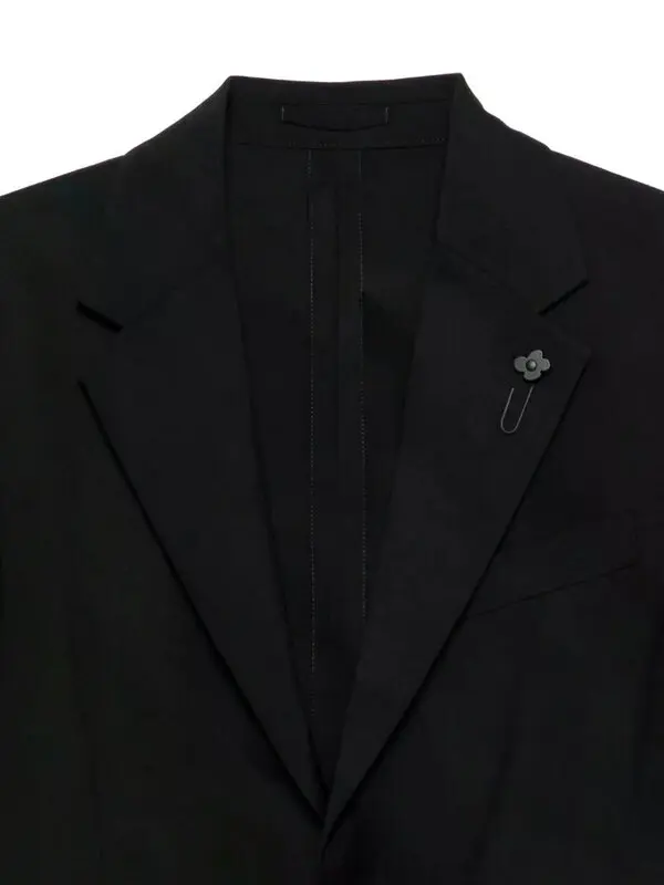 LARDINI Single-breasted Suit - Black