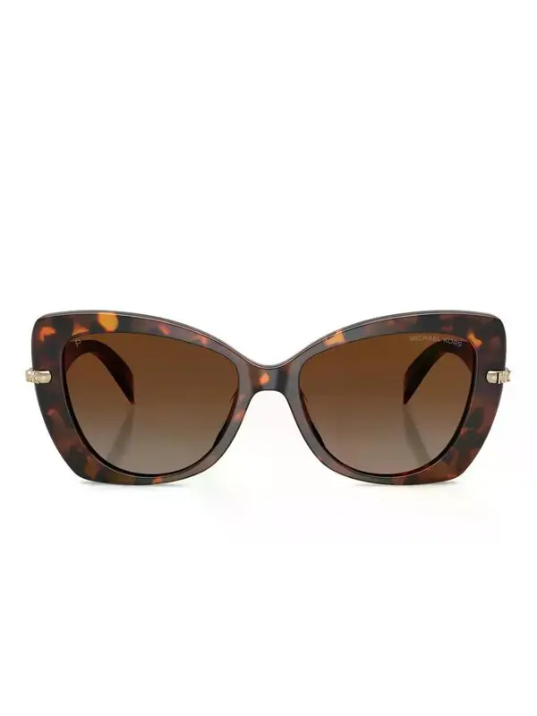 Michael Kors Atlanta Cat-eye Sunglasses - Brown