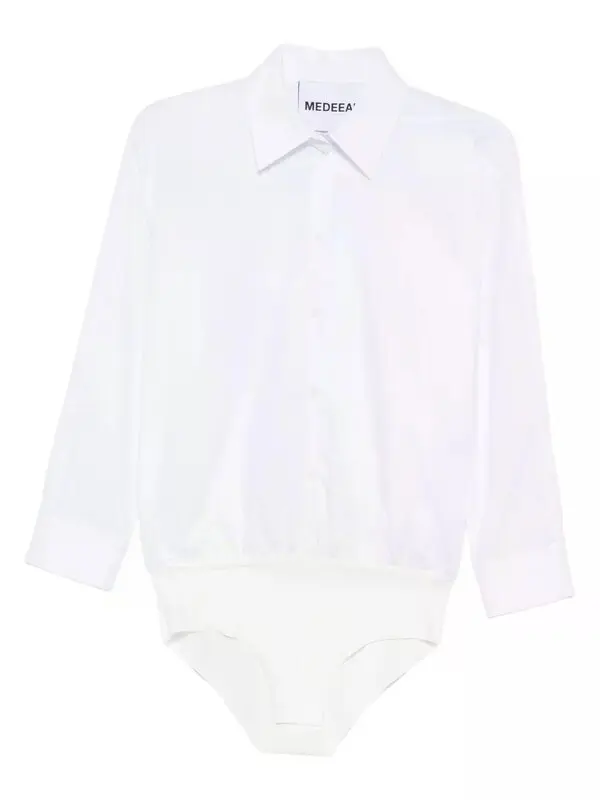 MEDEEA Cotton Shirt Bodysuit