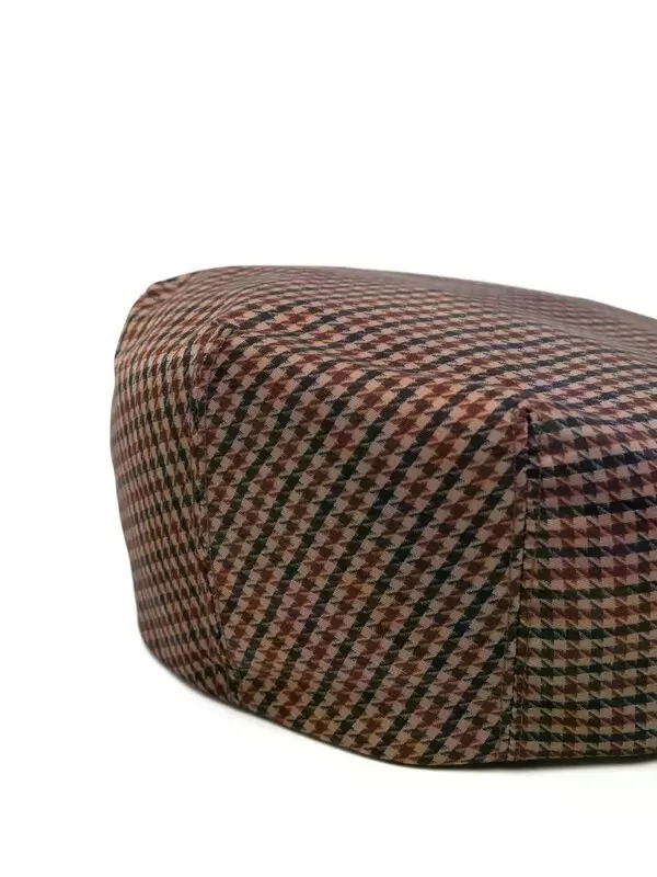 Prada Houndstooth Beret