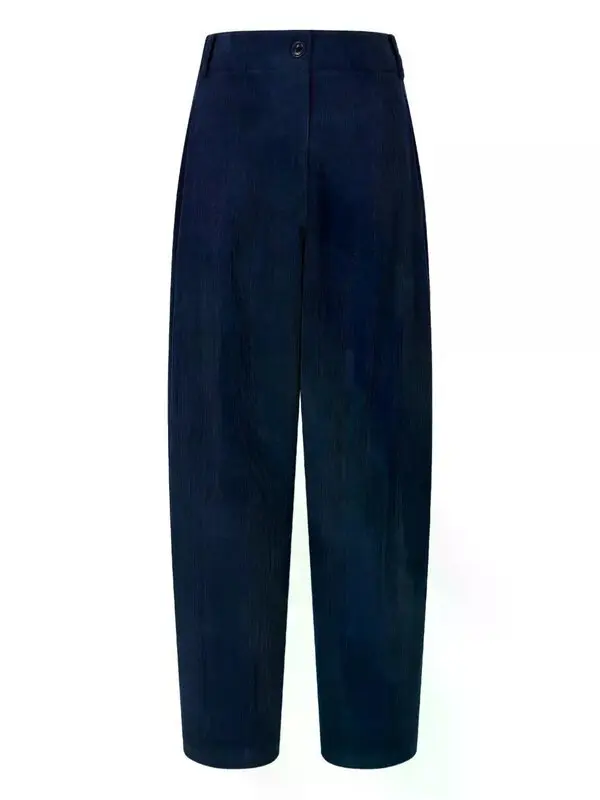 STUDIO TOMBOY Banded-corduroy Trousers - Blue