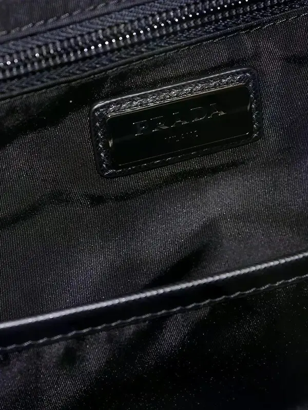 Prada Logo-plaque Backpack - Green