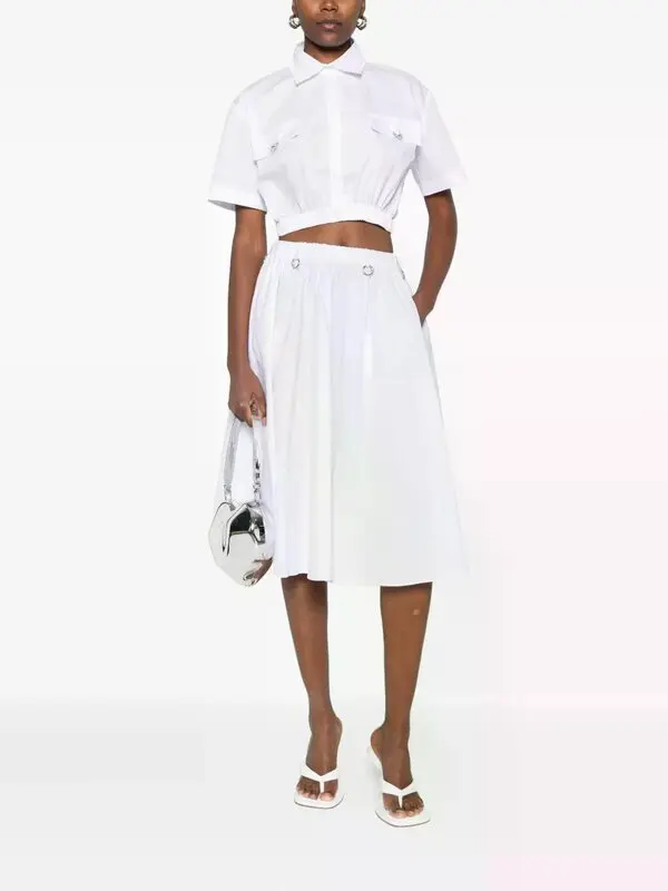 MEDEEA Cotton A-line Skirt