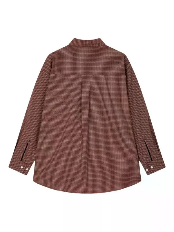 STUDIO TOMBOY Checked Shirt - Brown