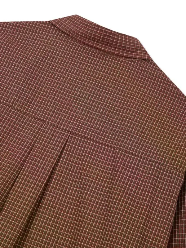 STUDIO TOMBOY Checked Shirt - Brown