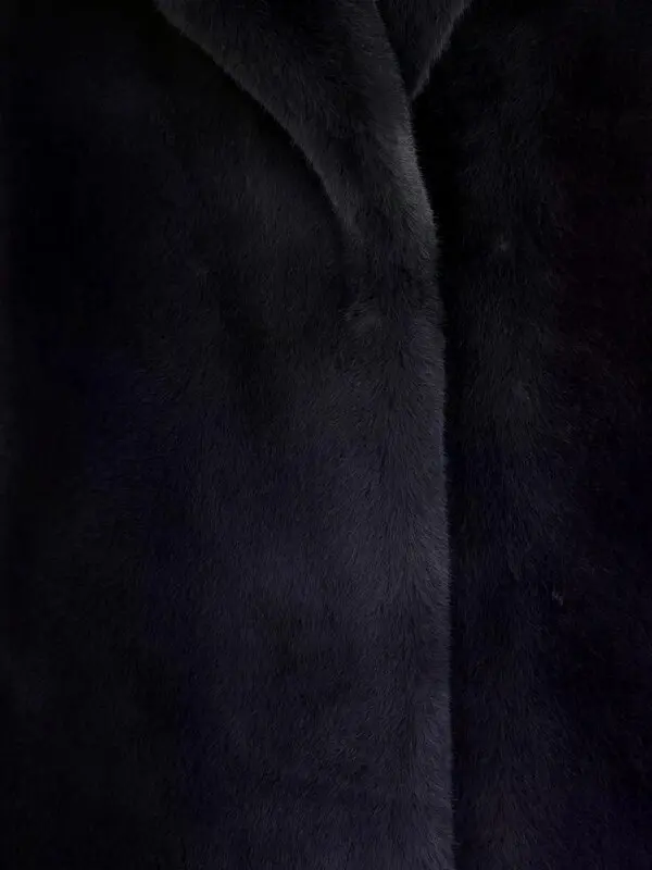 STAND STUDIO Faux-fur Coat - Grey