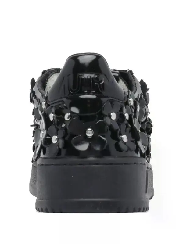 AUTRY Medalist Low Blooming Sneakers - Black