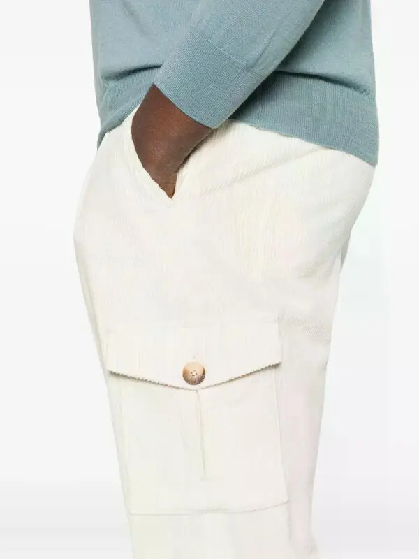 GRAN SASSO Drawstring-waist Cargo Pants