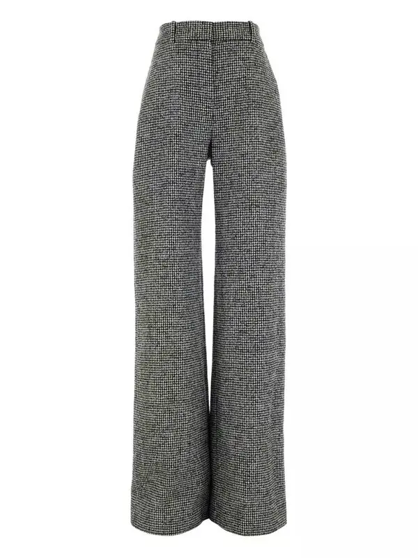 Ermanno Scervino Wool Blend Palazzo Trousers