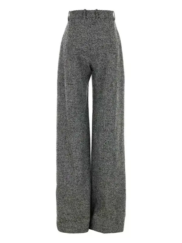 Ermanno Scervino Wool Blend Palazzo Trousers