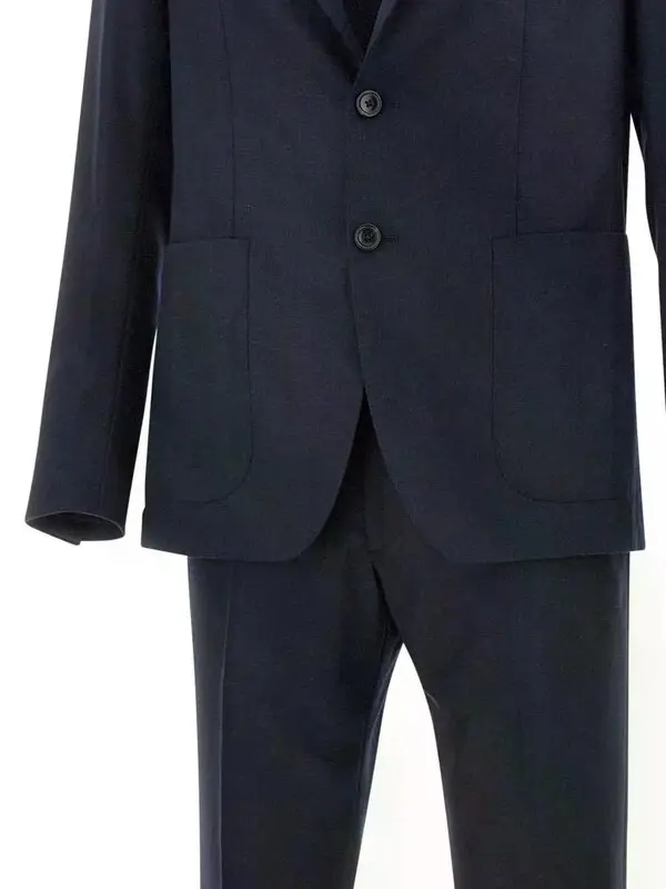 Tagliatore Single-breasted Suit - Blue