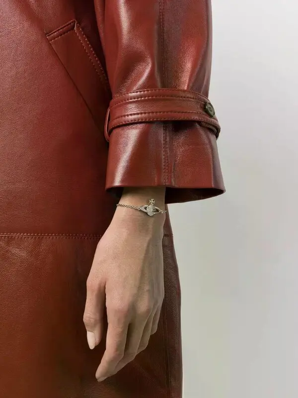 VIVIENNE WESTWOOD Mini Bas Relief Chain Bracelet