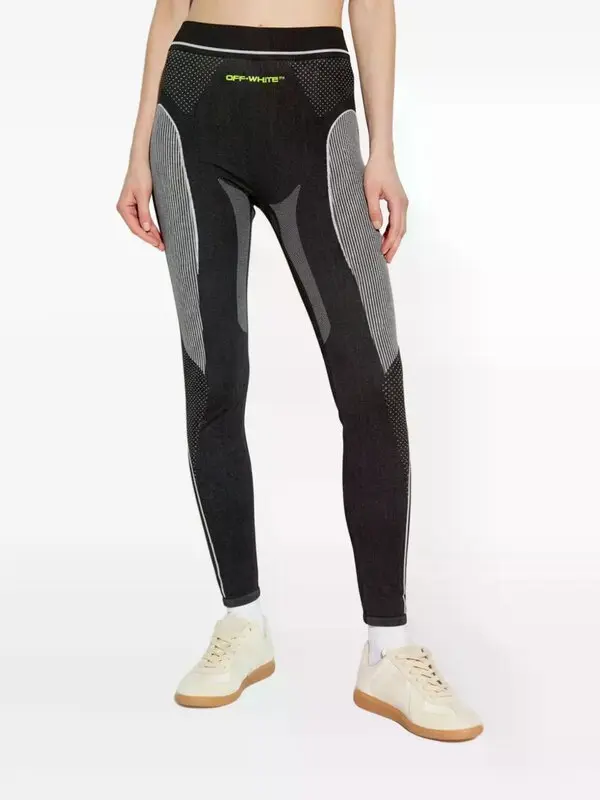 Off-White Striped Panelled Trousers