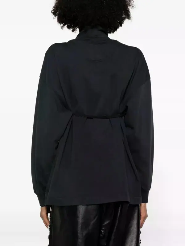 Vaquera Bra-overlay High-neck Sweater