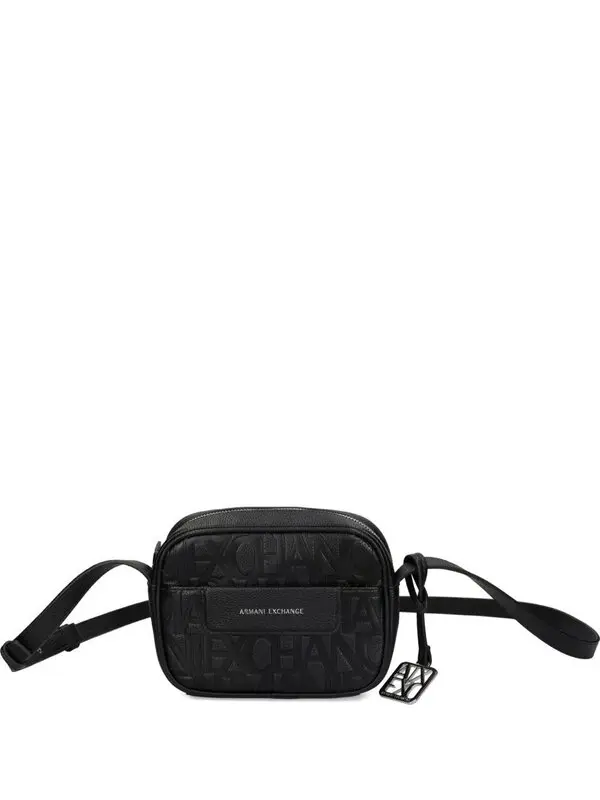 Armani Exchange Embossed Satchel Bag