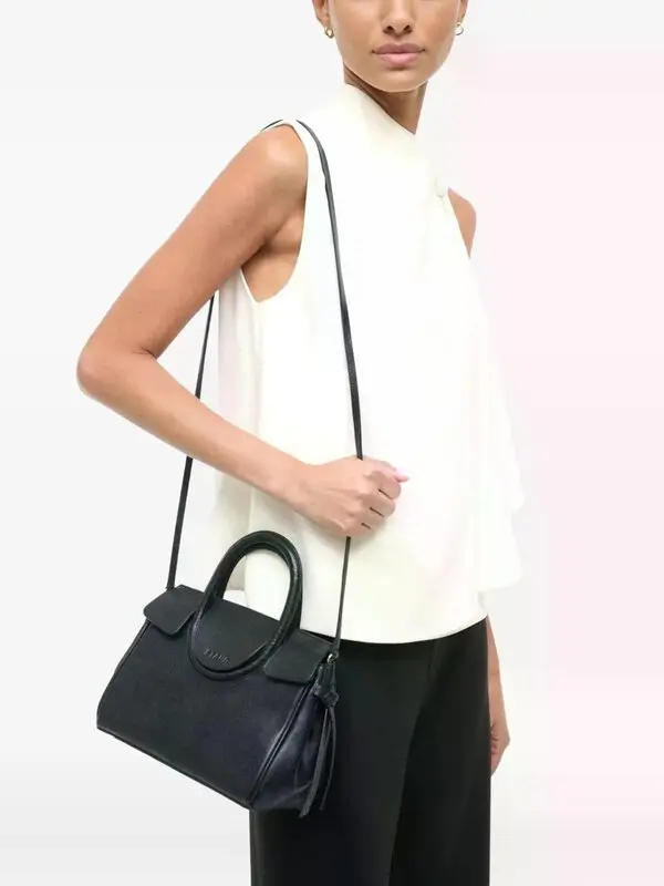 Staud Mini Maude Leather Tote Bag