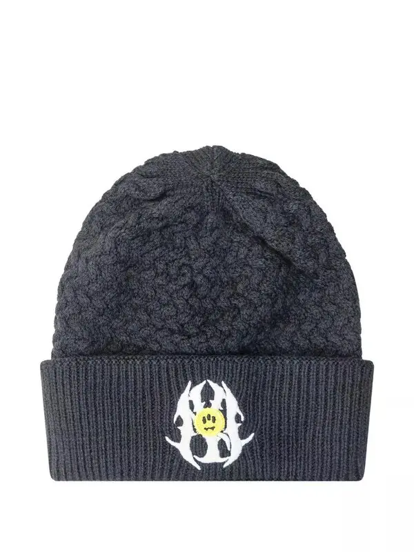 BARROW Wool Beanie Hat - Grey