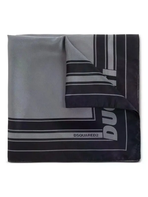 Dsquared2 X Ducati Logo Scarf - Grey