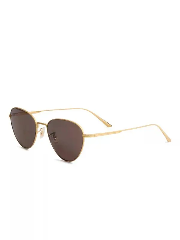 Khaite X Oliver Peoples Triangular Sunglasses