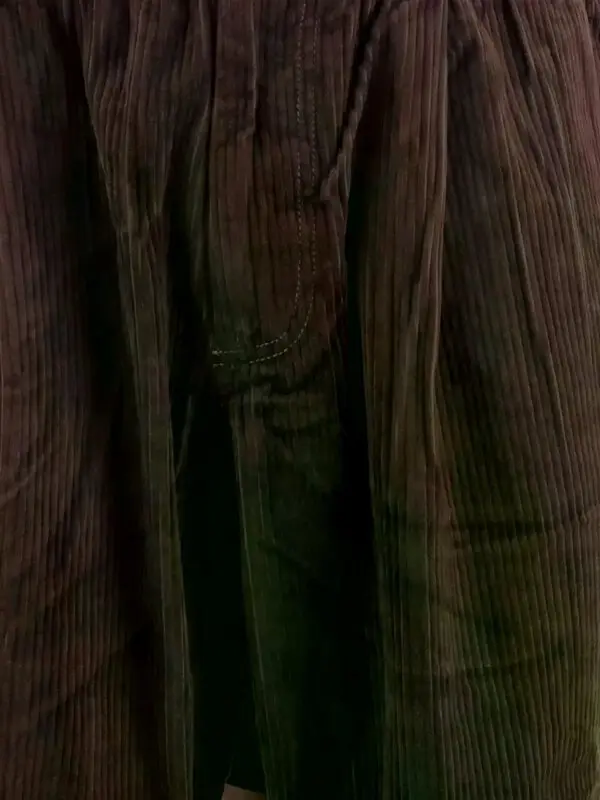 AND WANDER Belted Corduroy Trousers