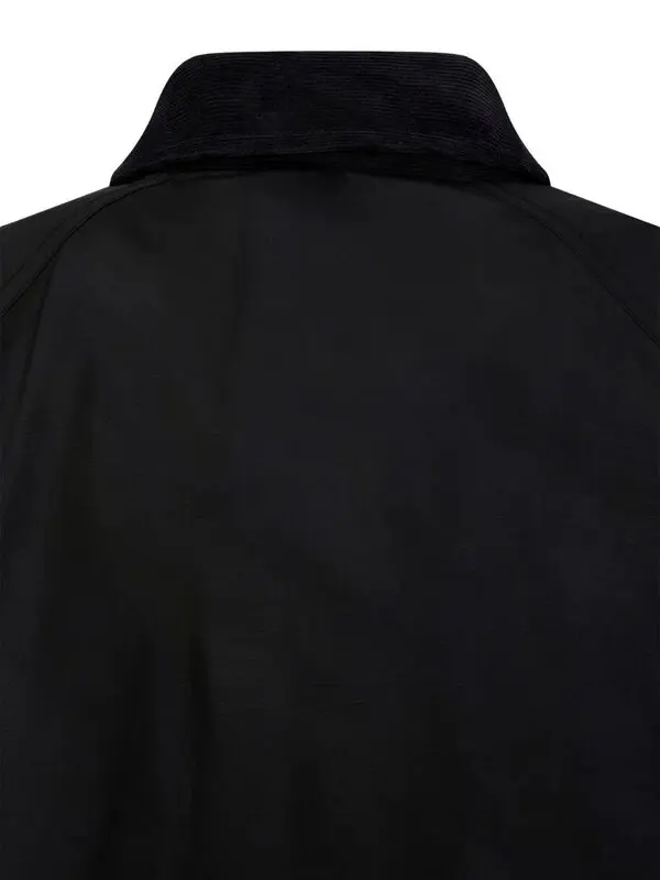 STUDIO TOMBOY Corduroy-collar Bomber Jacket - Black