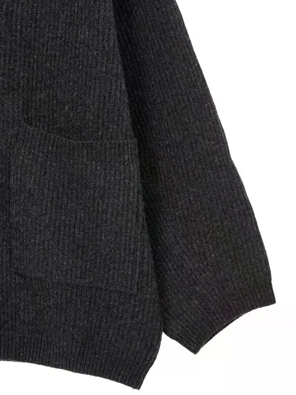STUDIO TOMBOY Ribbed-knit Cardigan - Grey
