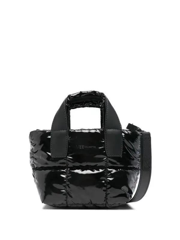 VEECOLLECTIVE Mini Porter Tote Bag - Black