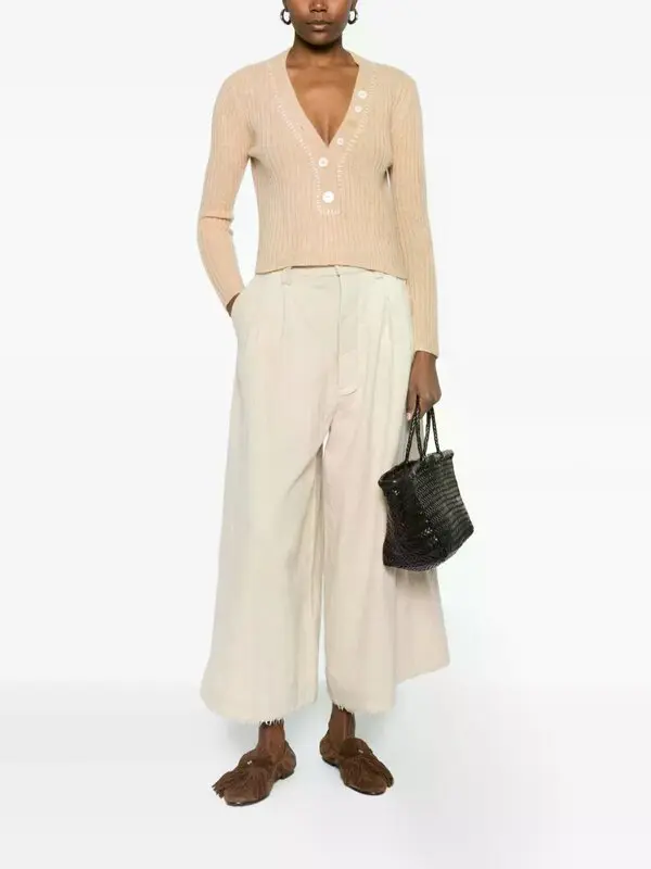 A TENTATIVE ATELIER Cropped Jumper