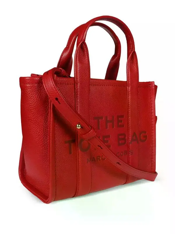 Marc Jacobs Leather Tote Bag - Red