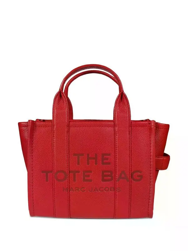 Marc Jacobs Leather Tote Bag - Red